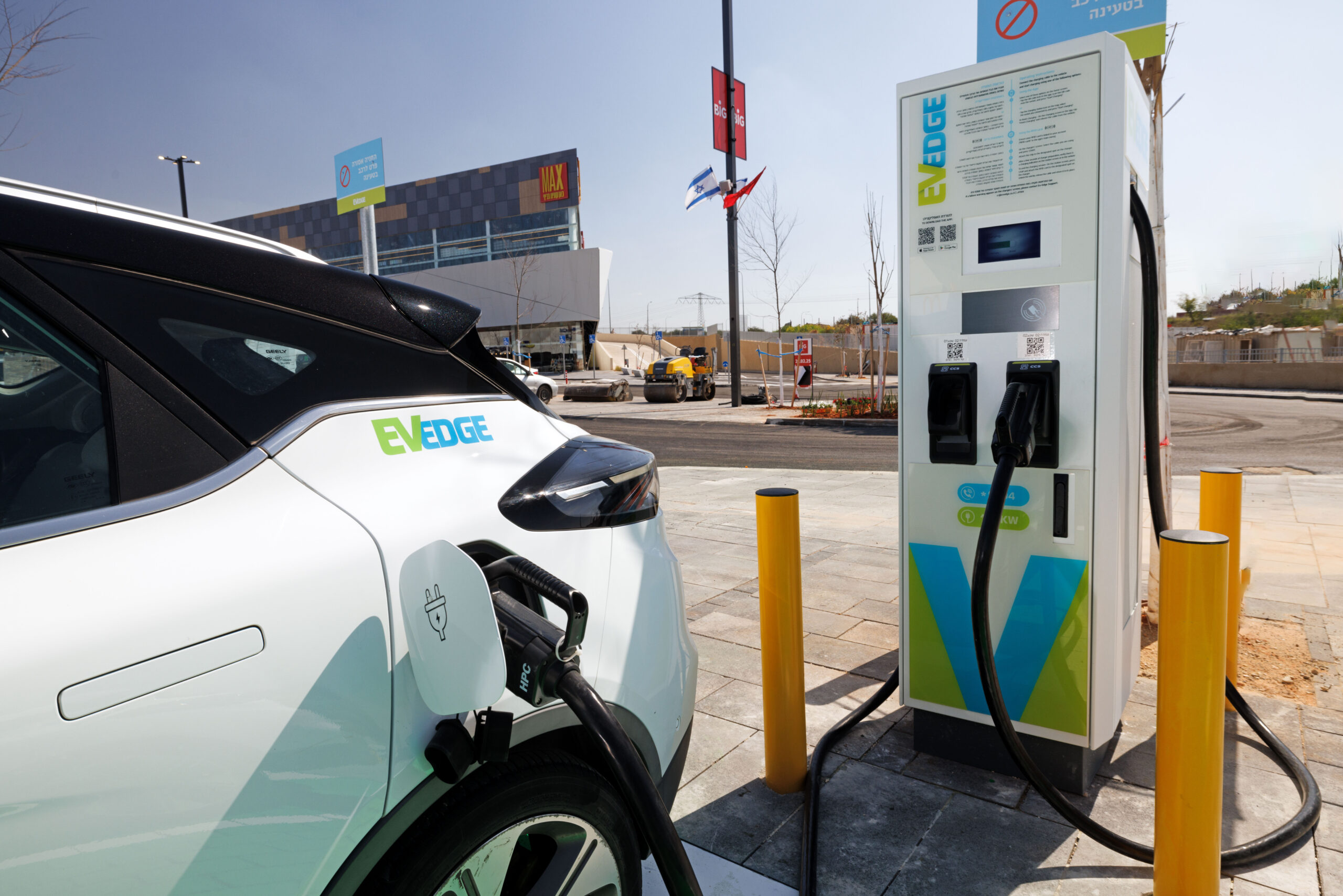 חברת EV-EDGE מצטרפת לפריסת מתחמי הטעינה לרכבים חשמליים במתחמי ביג ...